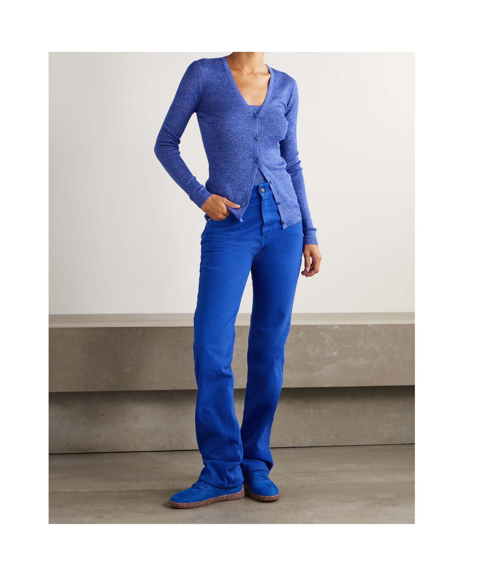 GABRIELA HEARST Gabriela Hearst High-Waisted Straight Leg Jeans